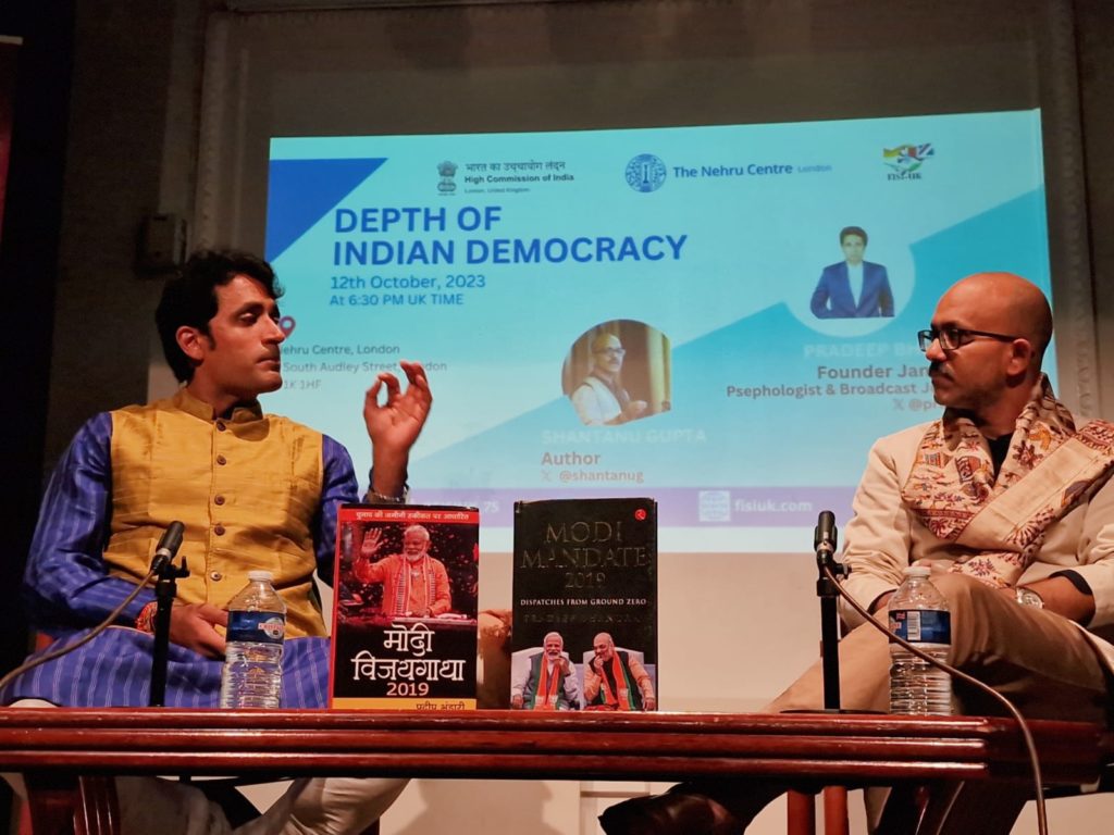 In London, Pradeep Bhandari Sheds Light on the 'Depth of Indian Democracy'